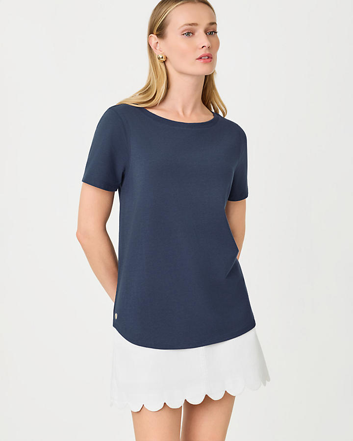 LILLY PULITZER® Lilly Pulitzer Key West Top - Short Sleeve T-Shirt